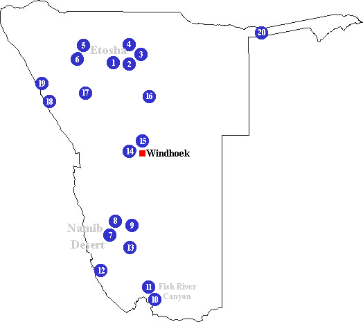 NWR Namibia Wildlife Resorts
